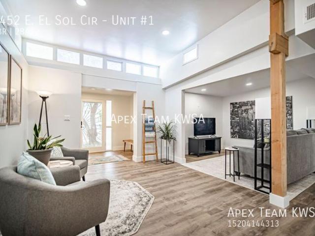 Recently remodeled and furnished 2br/2ba Duplex available May 19!