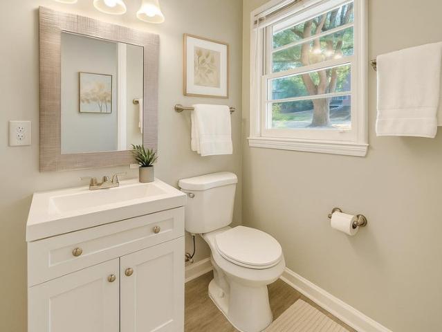 Recently renovated home close to I in a quiet n