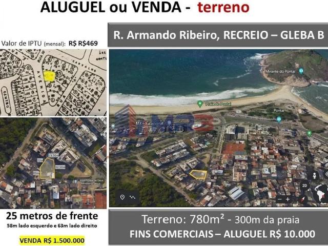 Recreio dos Bandeirantes | Terreno