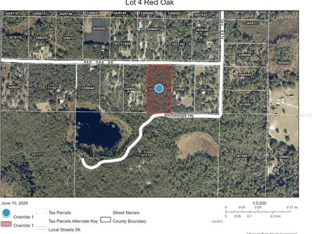 Red Oak Dr Lot 4, Eustis, FL 32736
