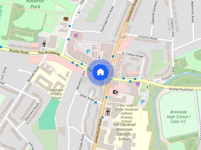 Red Lion Court, Greenford, UB6