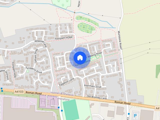 Red Norman Rise, The Furlongs, Hereford, HR1