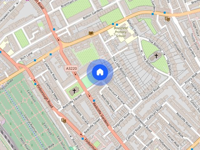 Redcliffe Square, Chelsea, London, SW10