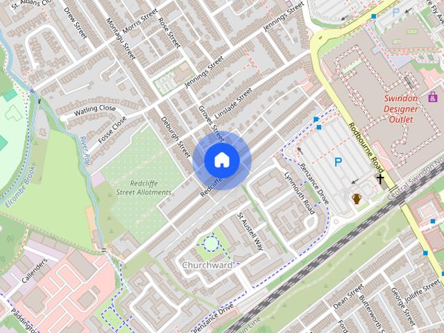 Redcliffe Street, Swindon, Wiltshire, SN2
