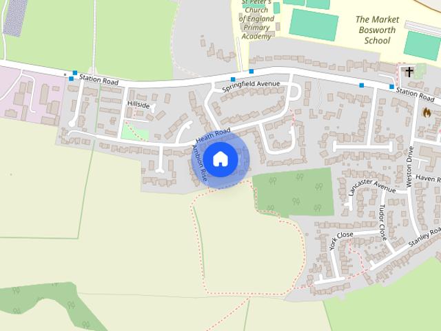 Redmoor Close, Market Bosworth