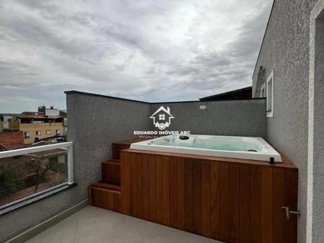 REF:11162 Cobertura Nova para Venda, 2 dorm s, 1 vaga s, 124 m²