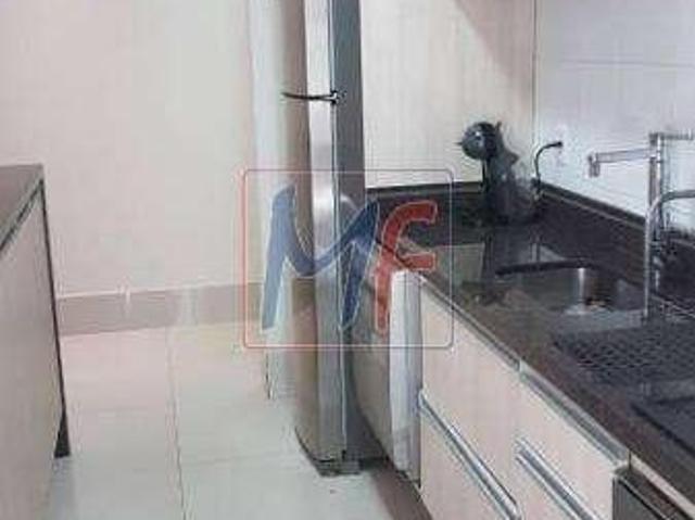 REF 11.956 Excelente Apartamento no Carandiru, com 2 dorms sendo 1 suíte, 2 vagas, 73 m², embutido