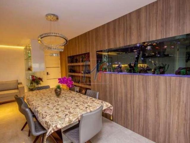 REF: 13.784 Lindo apartamento no bairro Vila Anastácio, mobiliado sendo 3 suítes, Terraço Gourmet