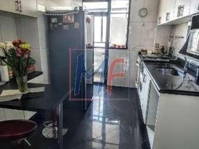 REF: 14.615 Lindo apartamento na Vila Mascote, 100 m²a.c., 3 quartos 1 suíte, suite de emprega