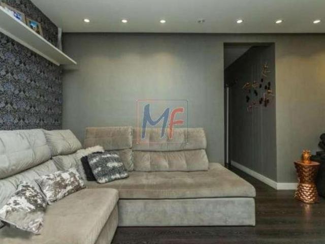 REF: 14.861 Lindo apartamento Vila Anastácio, com 87 m², 3 dormitórios, 1 suíte com closet, vara