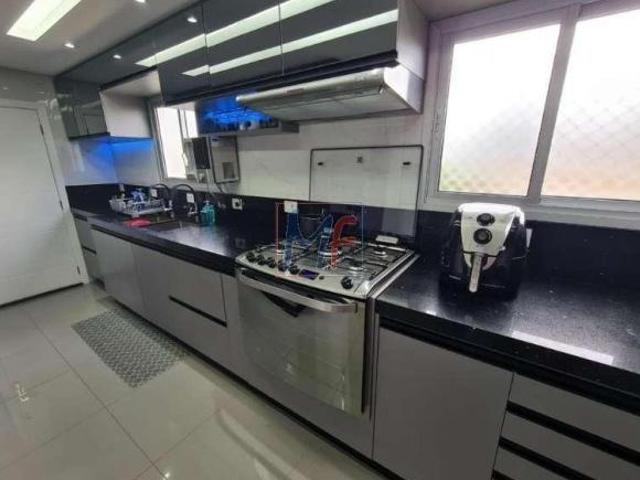 REF: 14.905 Lindo apartamento Belenzinho, 168 m², mobiliado, 4 quartos 2 suítes sala, varanda