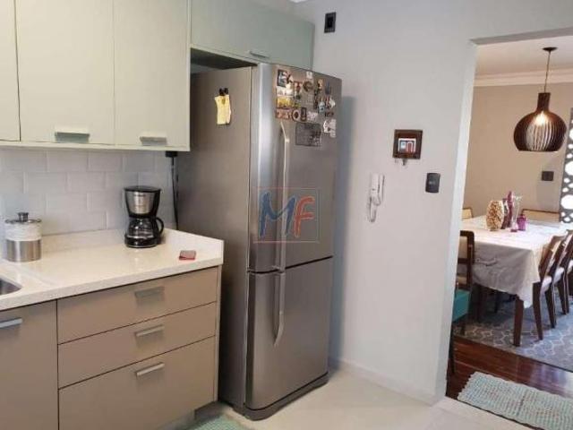 REF: 15.473 Lindo apartamento Vila Guarani, com 103 m² a.u 3 quartos 1 suíte sala, varanda gou