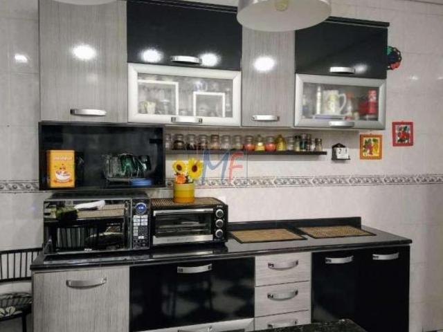 REF: 15.652 Lindo sobrado Jd. São Nicolau, terreno com 2 casas construídas, total 4 quartos, 2 vag