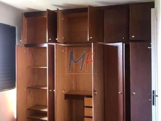 REF 15.742 Lindo apartamento no Brás, 51 m² a.u 2 quartos, ampla sala, cozinha com armários, á