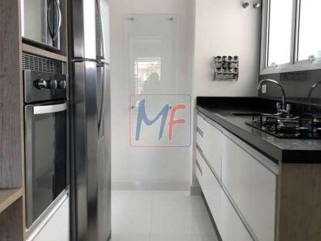 REF: 15.998 Lindo apto em Santana,89 m² a.u 2 suítes, lavabo, sala ampliada, varanda gourmet e