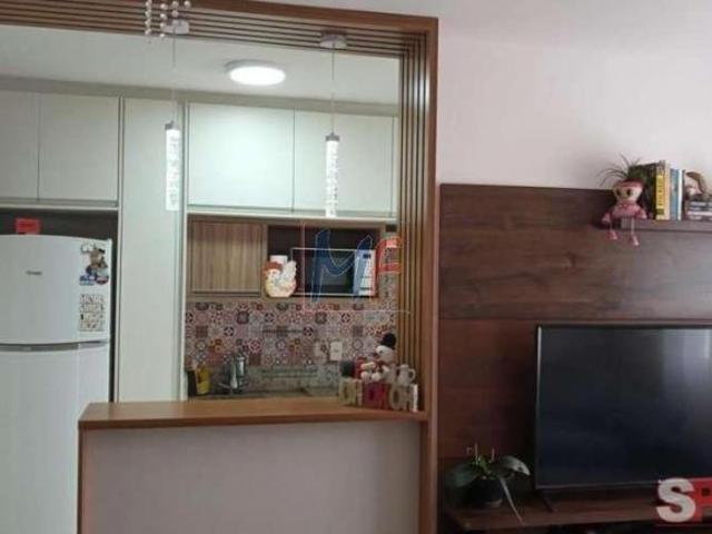 REF: 16.571 Lindo apartamento no bairro Paulicéia SBC., 50 m² a.u., 2 quartos, sala, cozinha