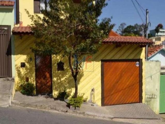 REF 7037 Linda casa assobradada com 3 dorms,7 vgas V.munhoz Z.N