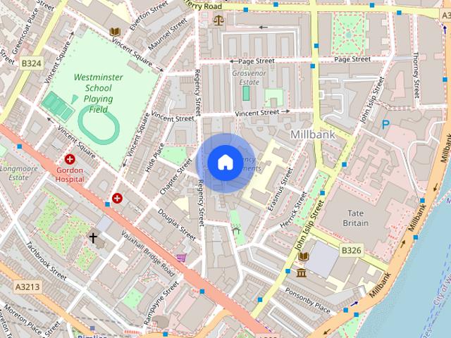 Regency Apartments, Montaigne Close, Westminster, London, SW1P