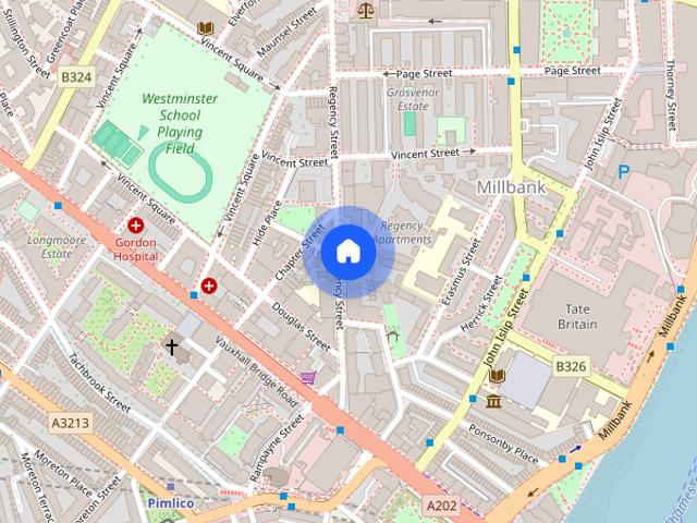Regency Street, Gladstone Court, SW1P