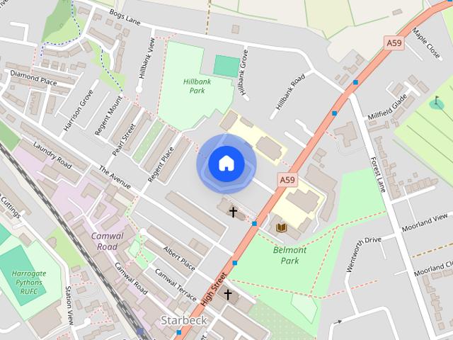 Regent Place, Harrogate, North Yorkshire, UK, HG1