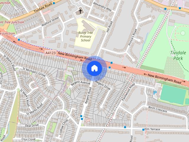 Regent Road, Tividale, Oldbury, West Midlands, B69