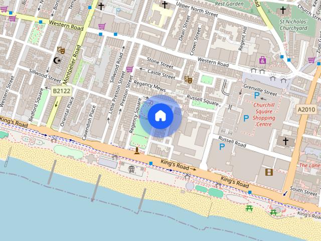 Regents Court, 59 62 Regency Square, Brighton, East Sussex, BN1 2FF