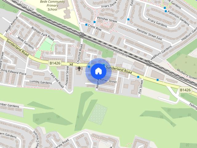 Reginald Street, Felling Central, Felling, Gateshead
