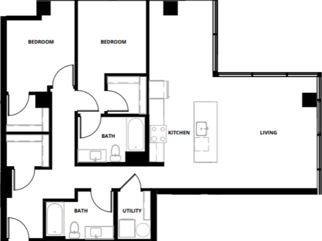 Rejuvenate Apartments 1 Bedroom Apartment for Rent at 201 Queen Anne Ave N, Seattle, WA 98109 Lower Queen Anne