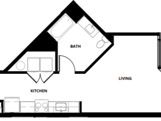 Rejuvenate Apartments 2 Bedroom Apartment for Rent at 201 Queen Anne Ave N, Seattle, WA 98109 Lower Queen Anne