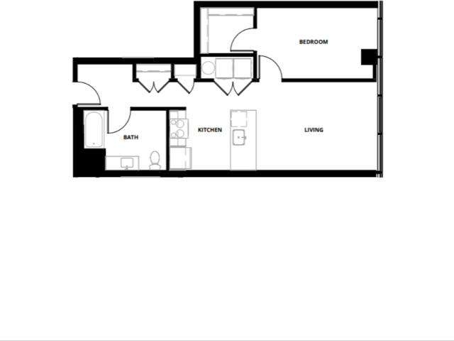 Rejuvenate Apartments Studio Apartment for Rent at 201 Queen Anne Ave N, Seattle, WA 98109 Lower Queen Anne