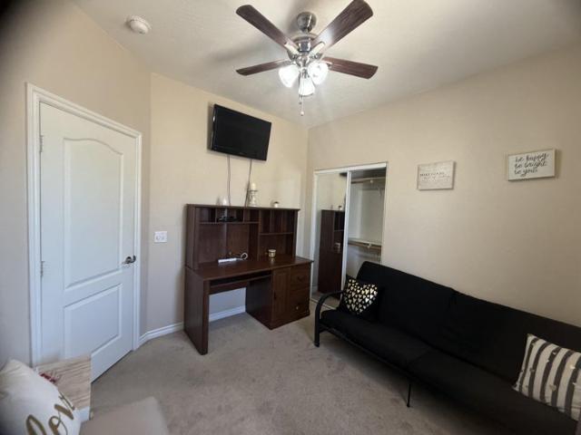 Relaxing serene getaway room