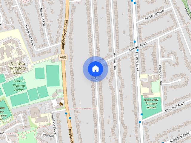Repton Road, West Bridgford, Nottingham, Nottinghamshire, NG2