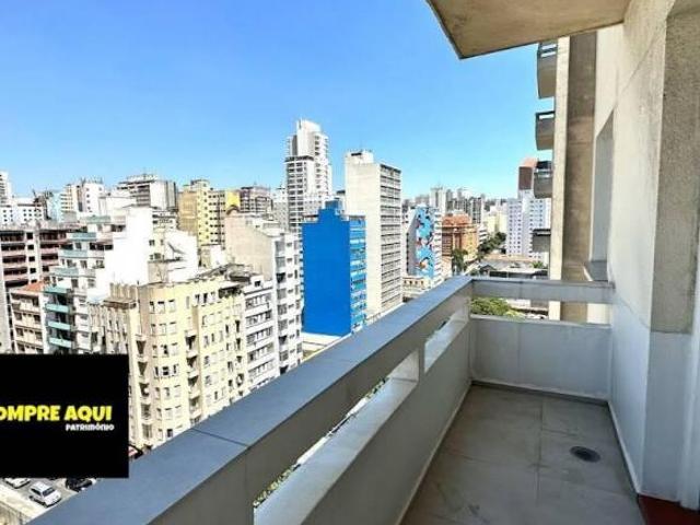 República | 01 dormitório| Reformado| Sacada| Sem Vaga| 48m² | SP