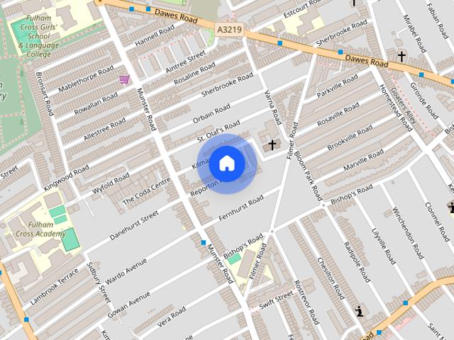 Reporton Road, Parsons Green, London
