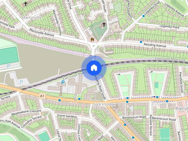 Restalrig Road South, Restalrig, Edinburgh, EH7
