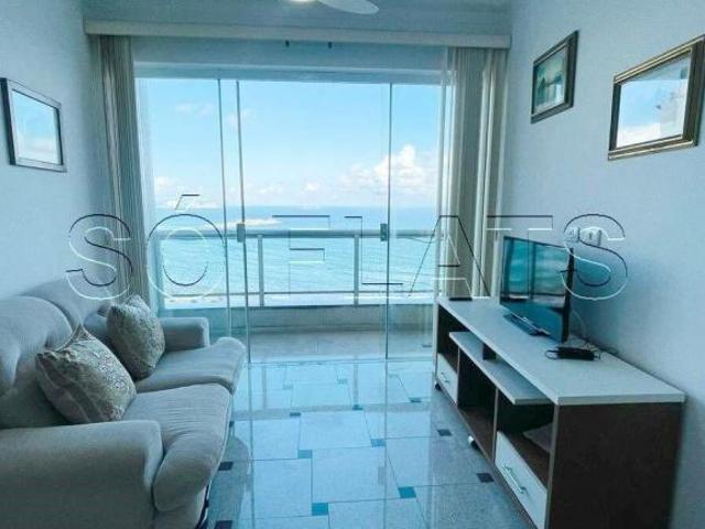 Res Biarritz, apartamento com vista para o Mar, disponivel para venda com 80m² e 2 dormitórios