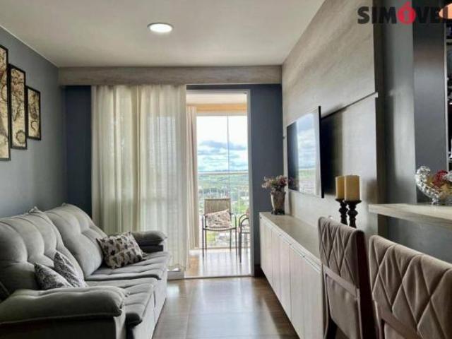 Res Flex, apto reformado de 62m², nascente, 2 qtos, suíte, varanda, porcelanto R$ 420.000