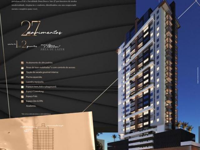Res. Mont Tannat | 2 Dorm | 57 m² Priv | Centro Curitiba/pr