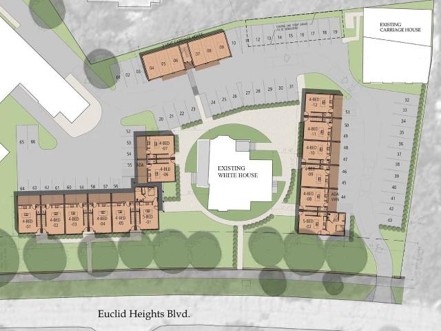 Reserve Overlook 2 Bedroom Apartment for Rent at 2325 Euclid Heights Blvd, Cleveland Heights, OH 44106 Cleveland Heights