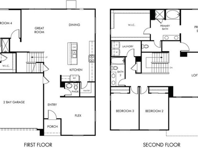 Residence 4 Plan Juniper at The Fairways Community