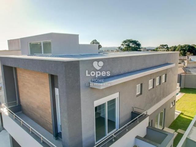 Residência em condomínio em Santa Felicidade, 3 suítes, 286m²