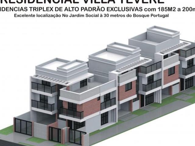 RESIDENCIA TRIPLEX 03 SUÍTES JD.SOCIAL C/ESCADA PANORÂMICA E ROOFTOP PRIVATIVO