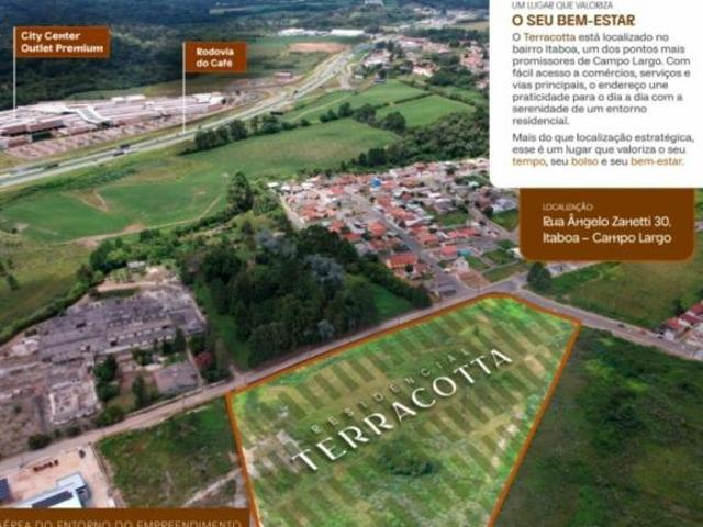 Residencial Terracotta em Campo Largo com Subsídios e Entrada Parcelada