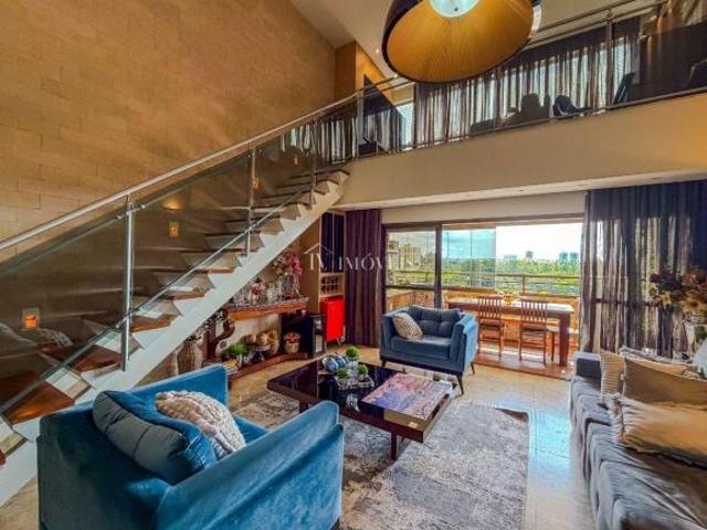 RESIDENCIAL ABSOLUTO | 183m² | 4 SUÍTES | PÉ DIREITO DUPLO | VISTA PARA O PARQUE | ÁGUAS CLARAS
