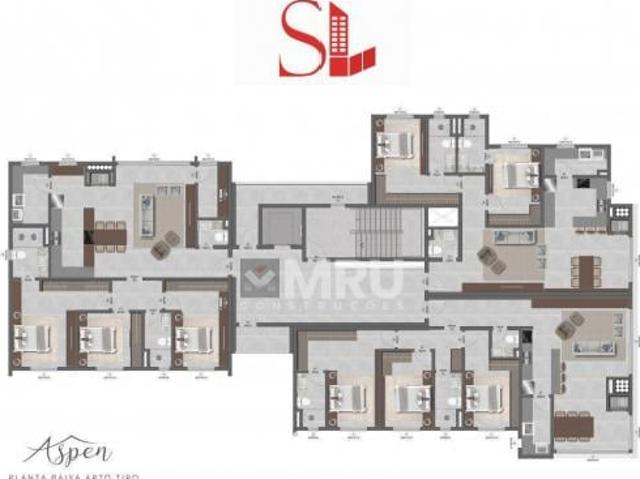 Residencial Aspen Apartamento Alto Padrão venda Santa Maria RS