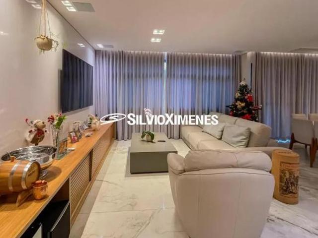 Residencial › Apartamento no Lourdes com 180,00 M², 4 quartos e 3 vagas para Venda