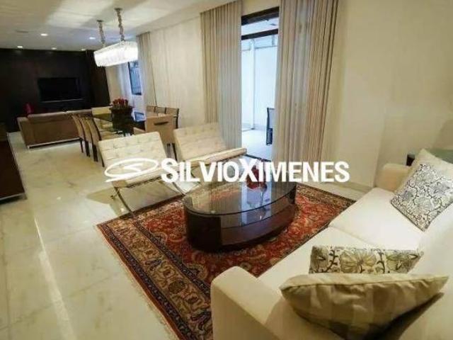 Residencial › Área Privativa no Lourdes com 162,00 M², 4 quartos e 3 vagas para Aluguel, Venda
