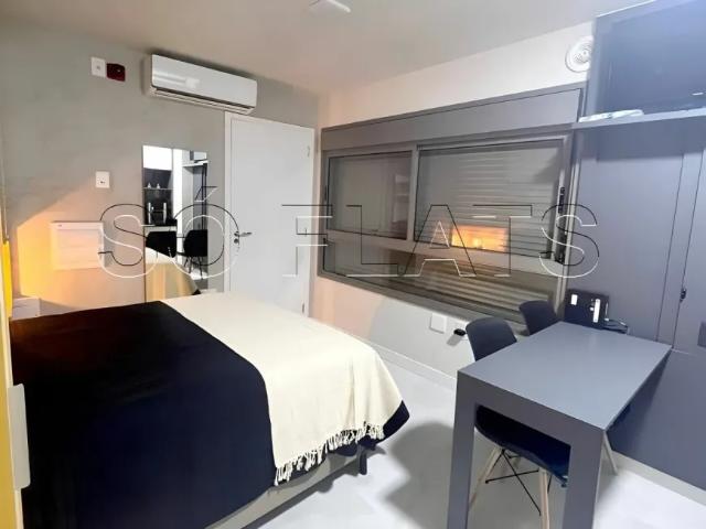 Residencial Athos Studios, studio disponível para locação com 22m² e 01 dormitório