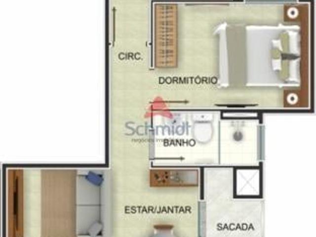 Residencial Bento Gonçalves Apartamento à venda, 51 m² por R$ 310.000,00 Guarani Novo Hamburgo