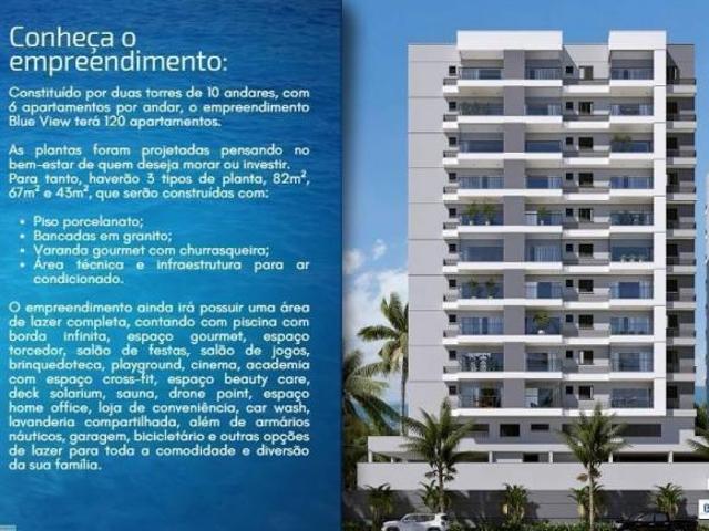 Residencial Blue View Apartamento com 67m², com 2 dormitórios Martim de Sá